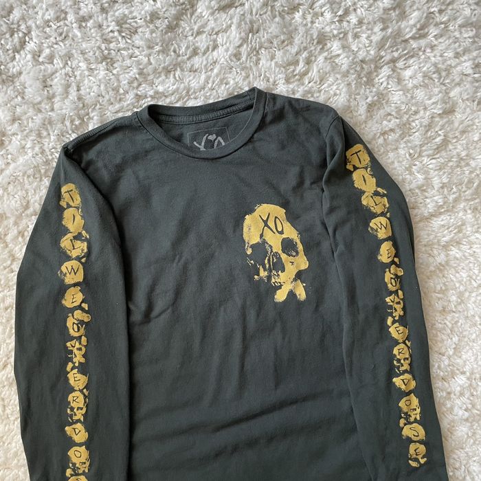 The Weeknd 2019 XO The Weeknd Merch Til We Overdose Skull Longsleeve ...