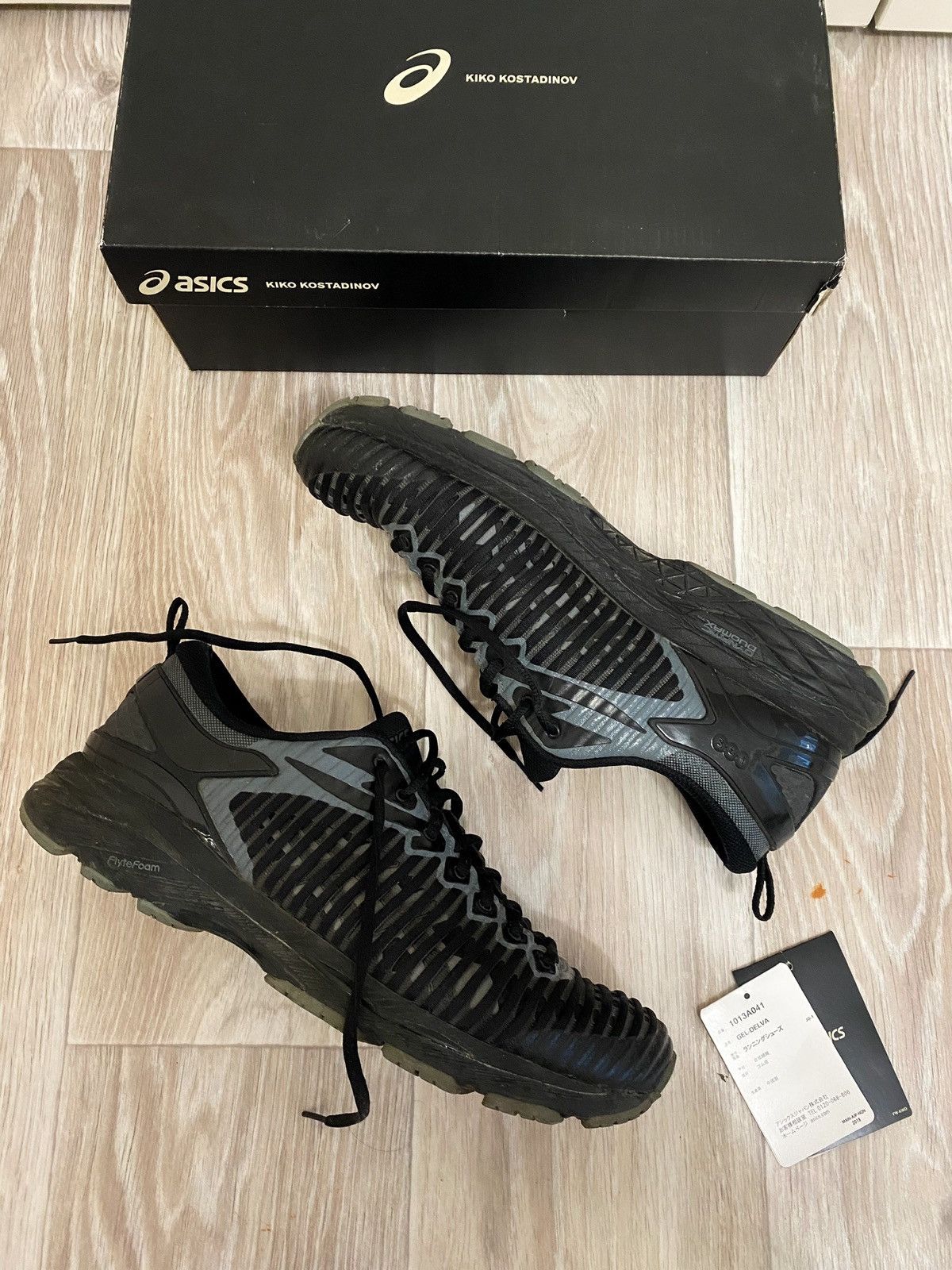 Asics 2018 Kiko Kostadinov x ASICS Gel-Delva | Grailed