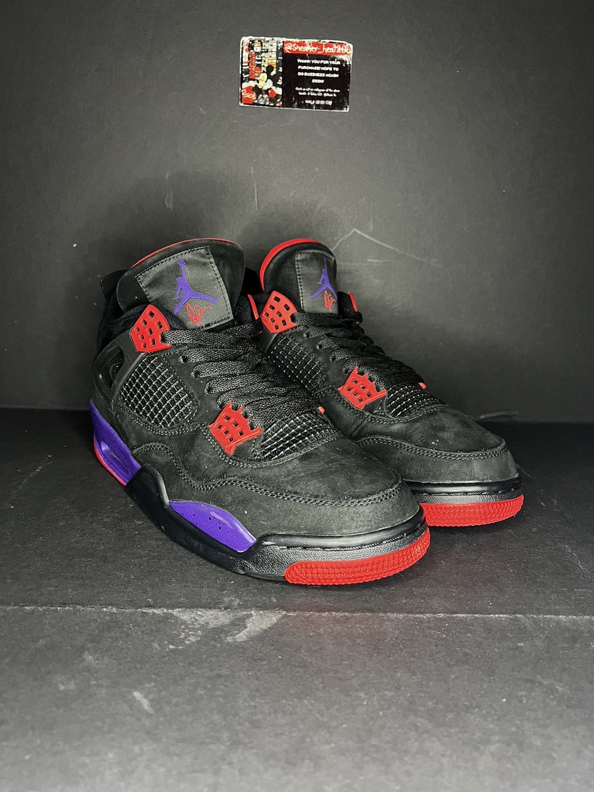 Jordan Brand Jordan 4 raptor drake signature | Grailed