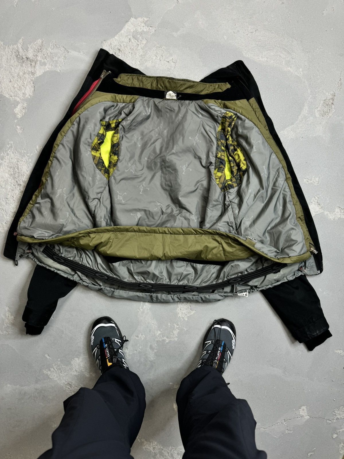 Oakley × Vintage 2000’s Oakley Road Fuel Tactical Cargo Magnet Jacket ...