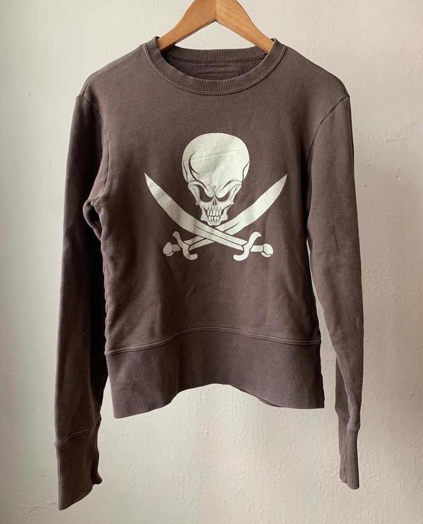 Beauty Beast Beauty:Beast Pirate Skull Crewneck | Grailed