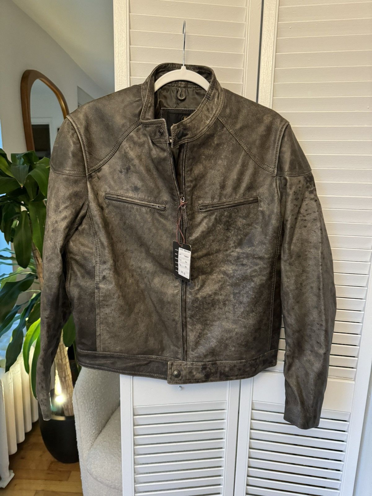 Italian Designers Custom Italian Handmade Leather Jacket | Grailed