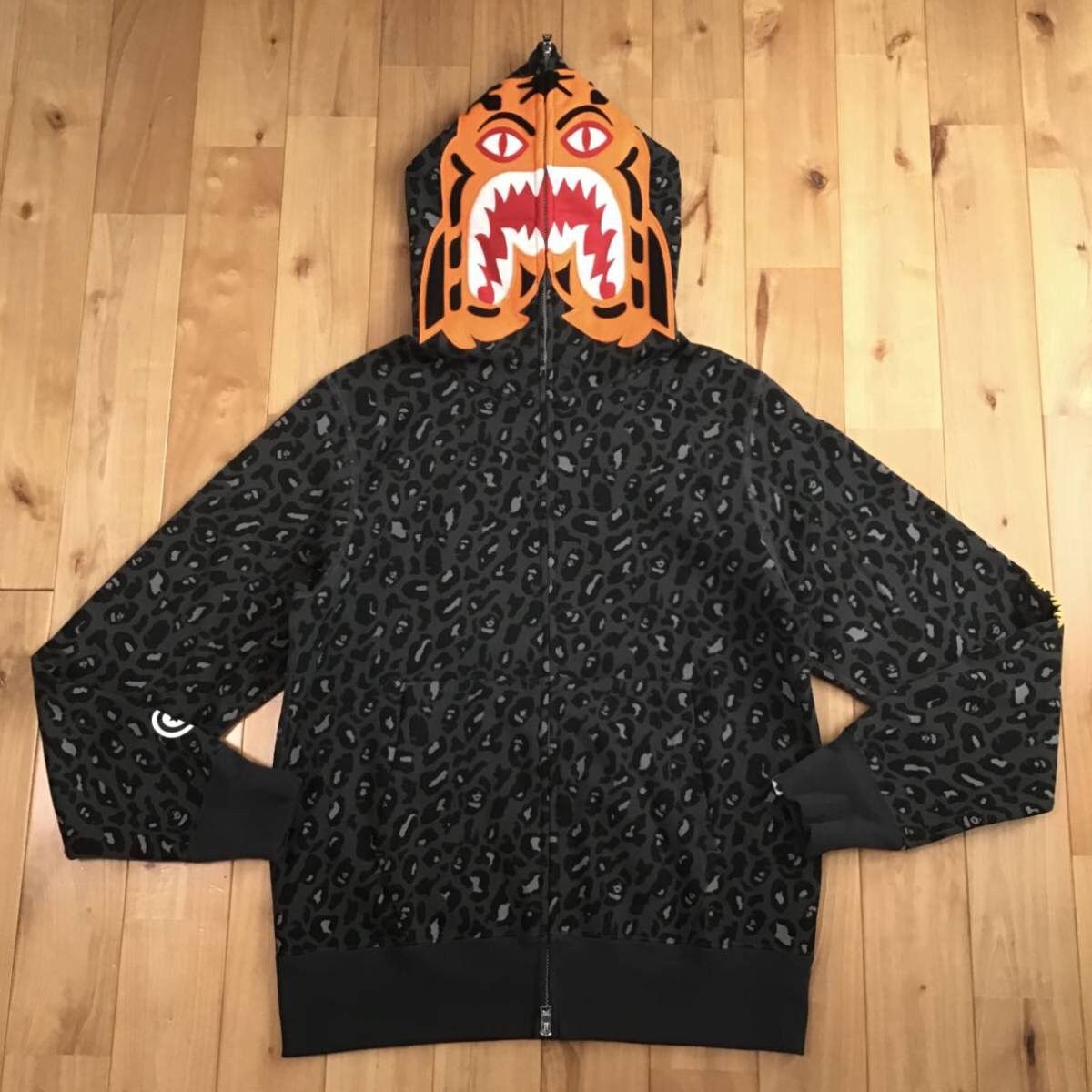 Bape × Nigo BAPE Leopard tiger full zip hoodie a bathing ape NIGO | Grailed