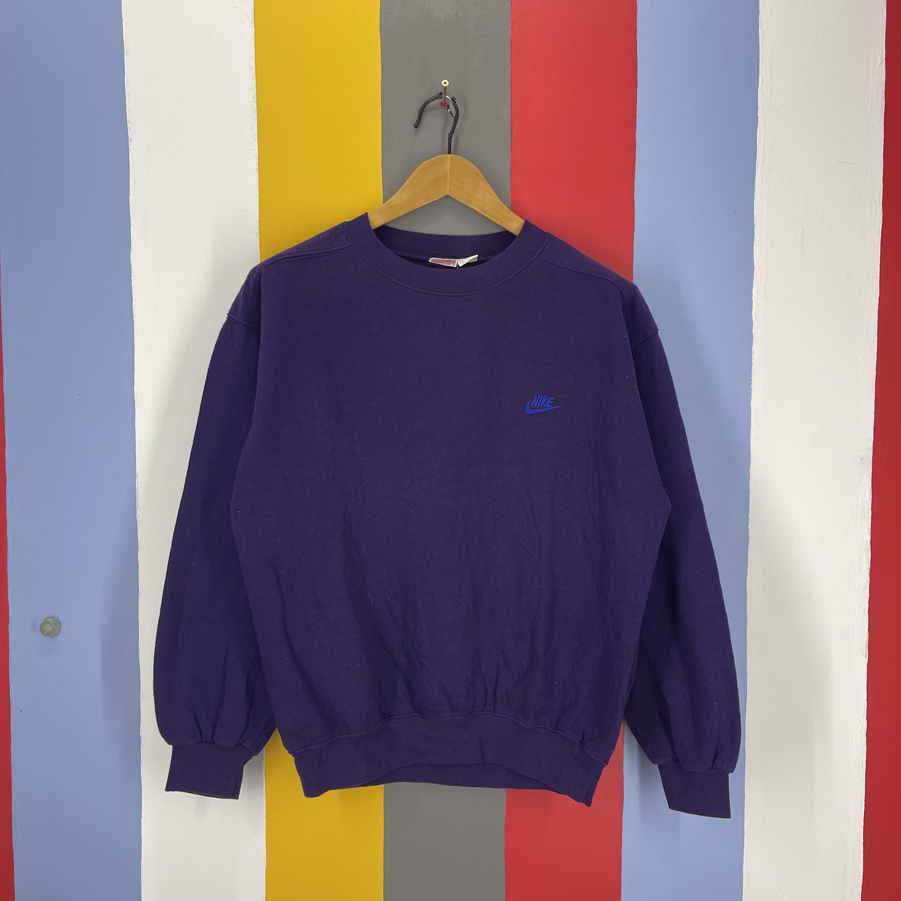Nike × Streetwear × Vintage 80s-90s Vintage NIKE Grey Label Sweatshirt ...