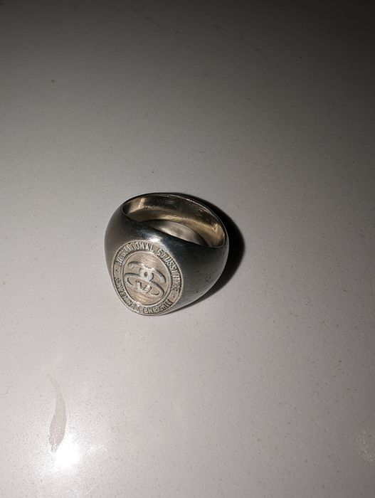 Stussy Stussy Worldwide Ring (Silver) | Grailed