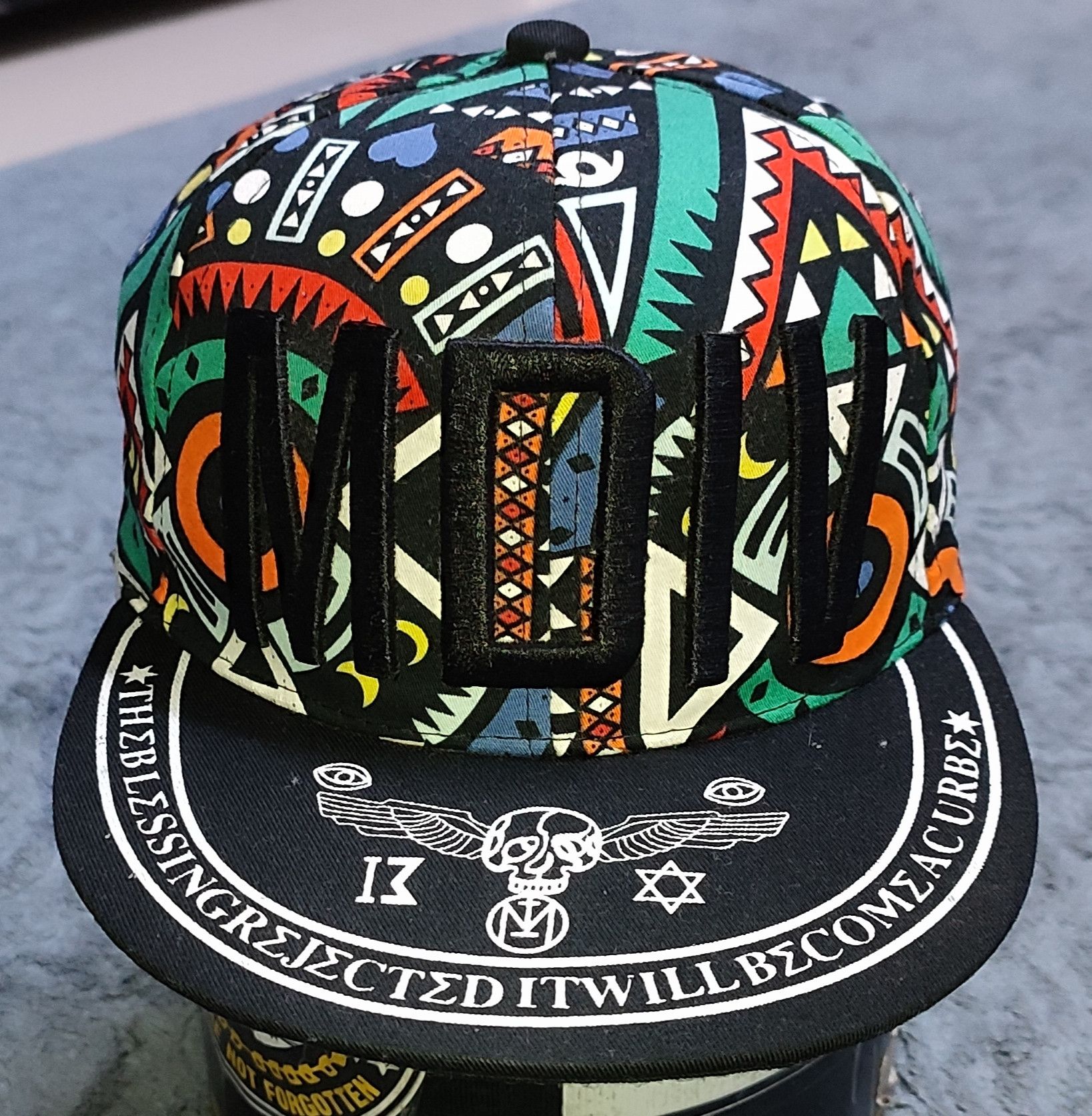 Archival Clothing × Avant Garde × Streetwear MDIV Graffiti Baseball Cap ...