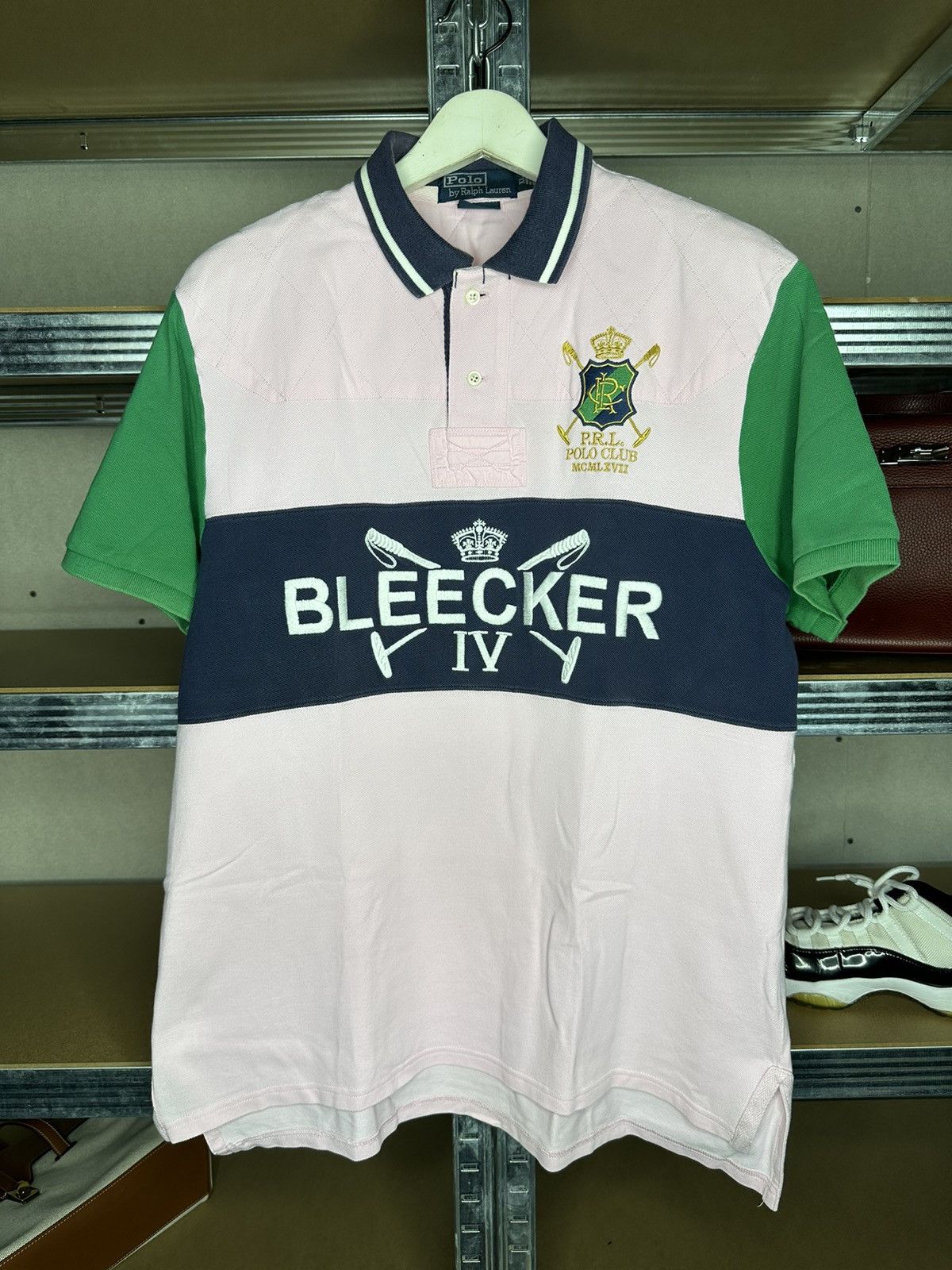 Polo Ralph Lauren Vintage POLO RALPH LAUREN Bleecker Polo Rugby Shirt ...