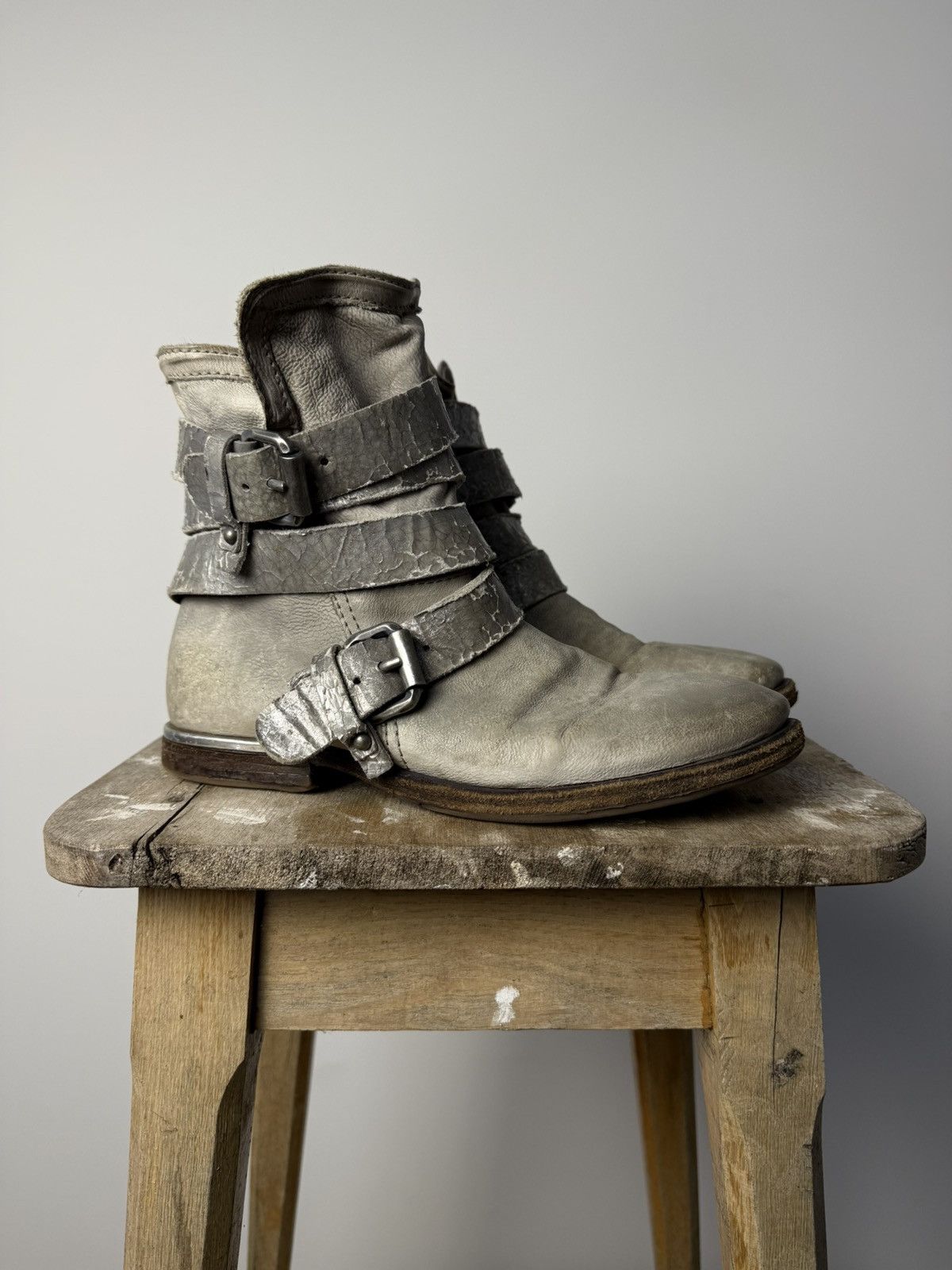 20471120 × A.S.98 A.S. 98 Airstep Guidi Style Style Leather Boots | Grailed
