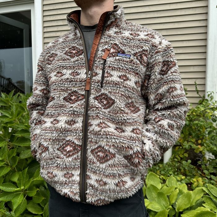 Vintage Vintage Patagonia Deep Pile Aztec Tribal Fleece | Grailed