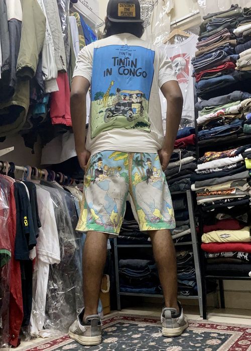 Vintage RARE VINTAGE ADVENTURES OF TIN TIN BEAUTIFUL SHORTS | Grailed