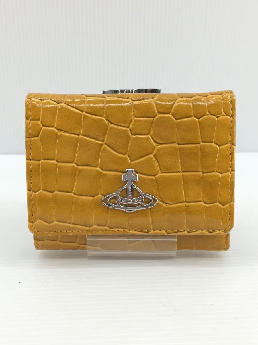 Vivienne Westwood Crocodile Embossed Orb Vegan Leather Wallet | Grailed