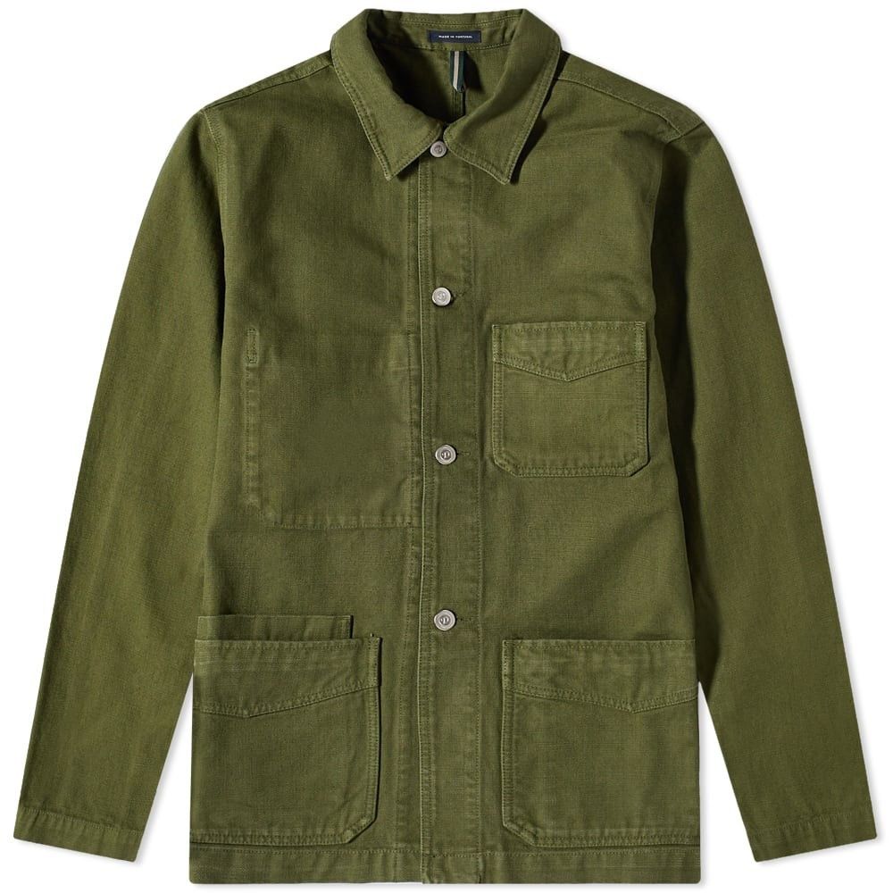 Drakes Drake’s 40 duck canvas chore jacket | Grailed