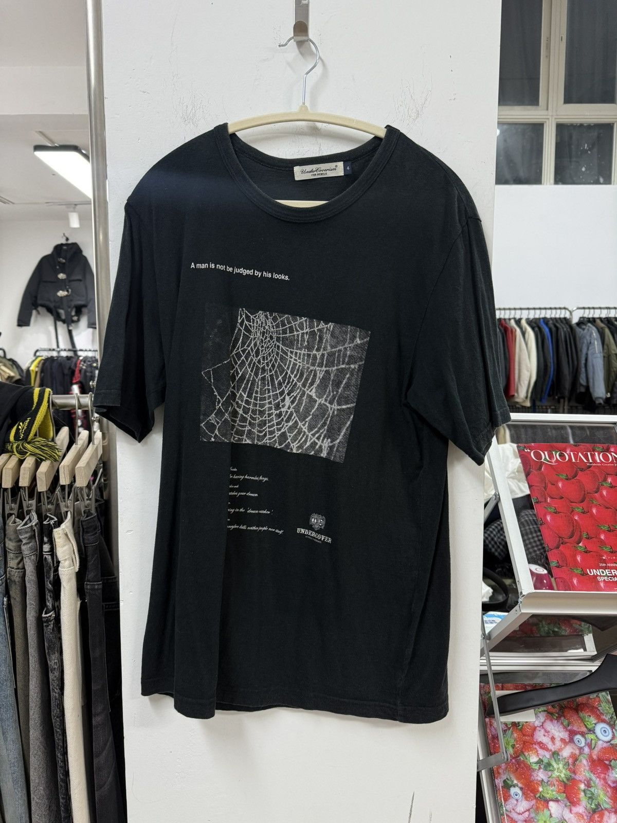 Undercover Undercover Spider Poetry Tee | Grailed