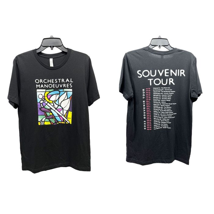 Band Tees Orchestral Manoeuvres in the Dark OMD 2022 Souvenir USA Tour ...