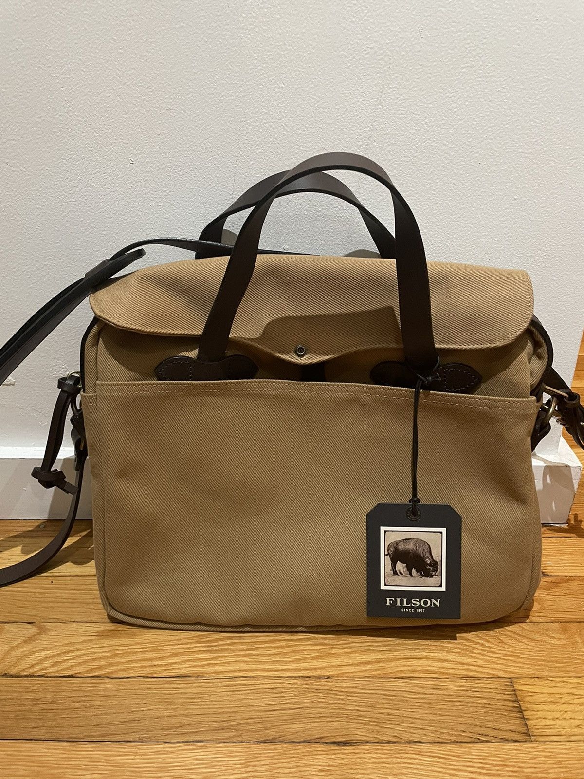 Filson Rugged Twill Original Briefcase | Grailed