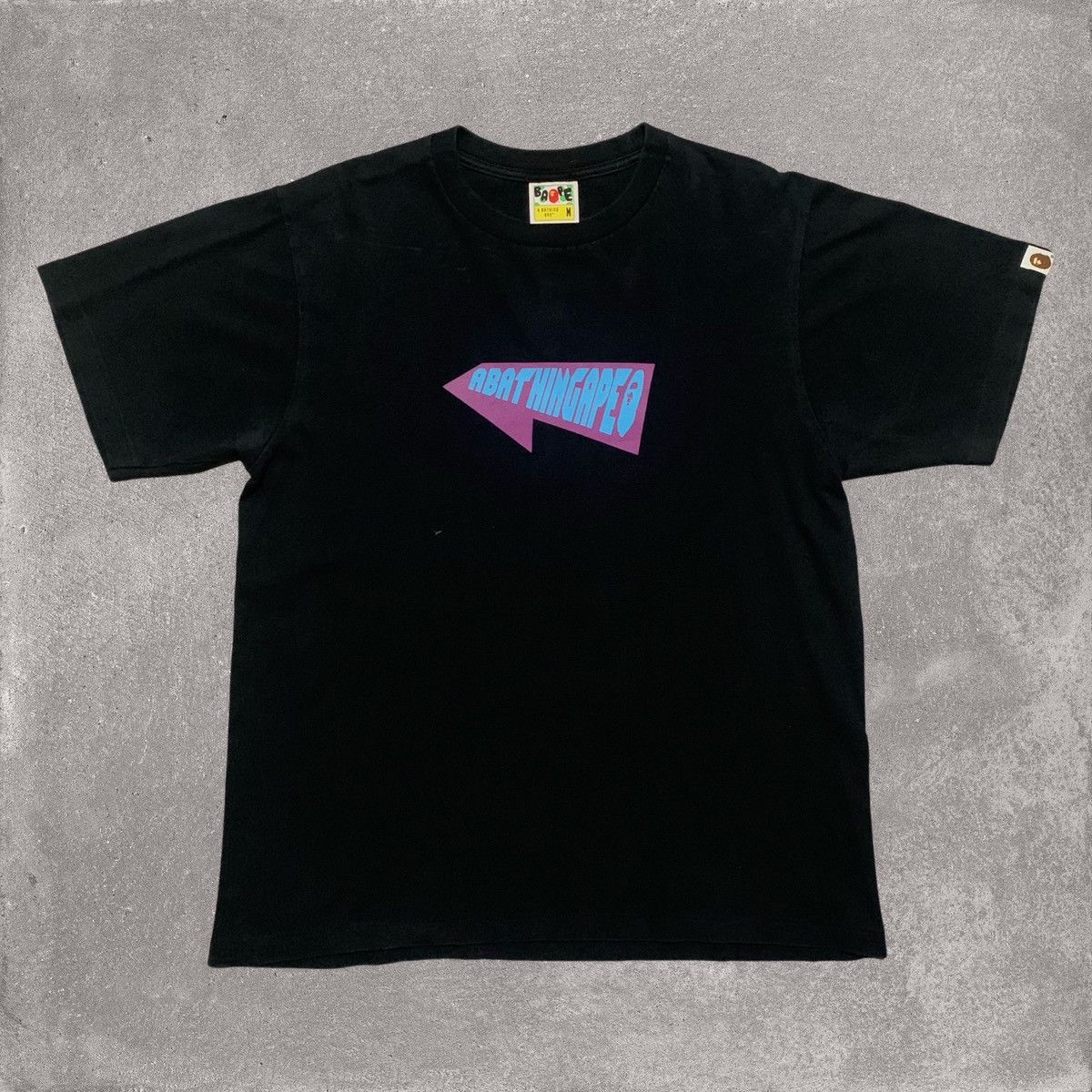 Bape Bape Medium DirtRace BMX Black Tee A Bathing Ape | Grailed