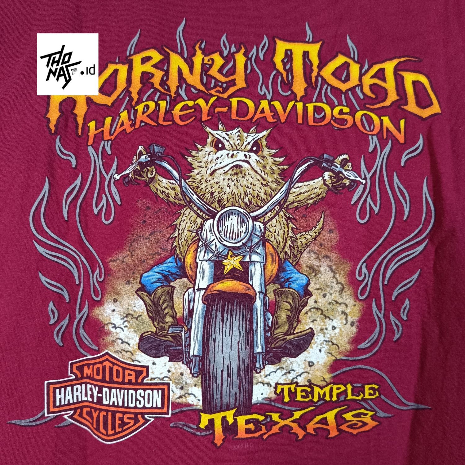 Harley Davidson × Vintage Y2k Horny Toad Temple Texas | Grailed