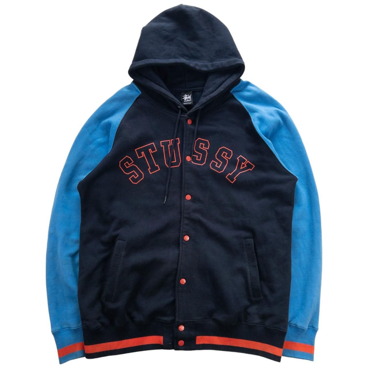 Stussy Vintage Stussy Snap Button Hoodie Size XXL | Grailed