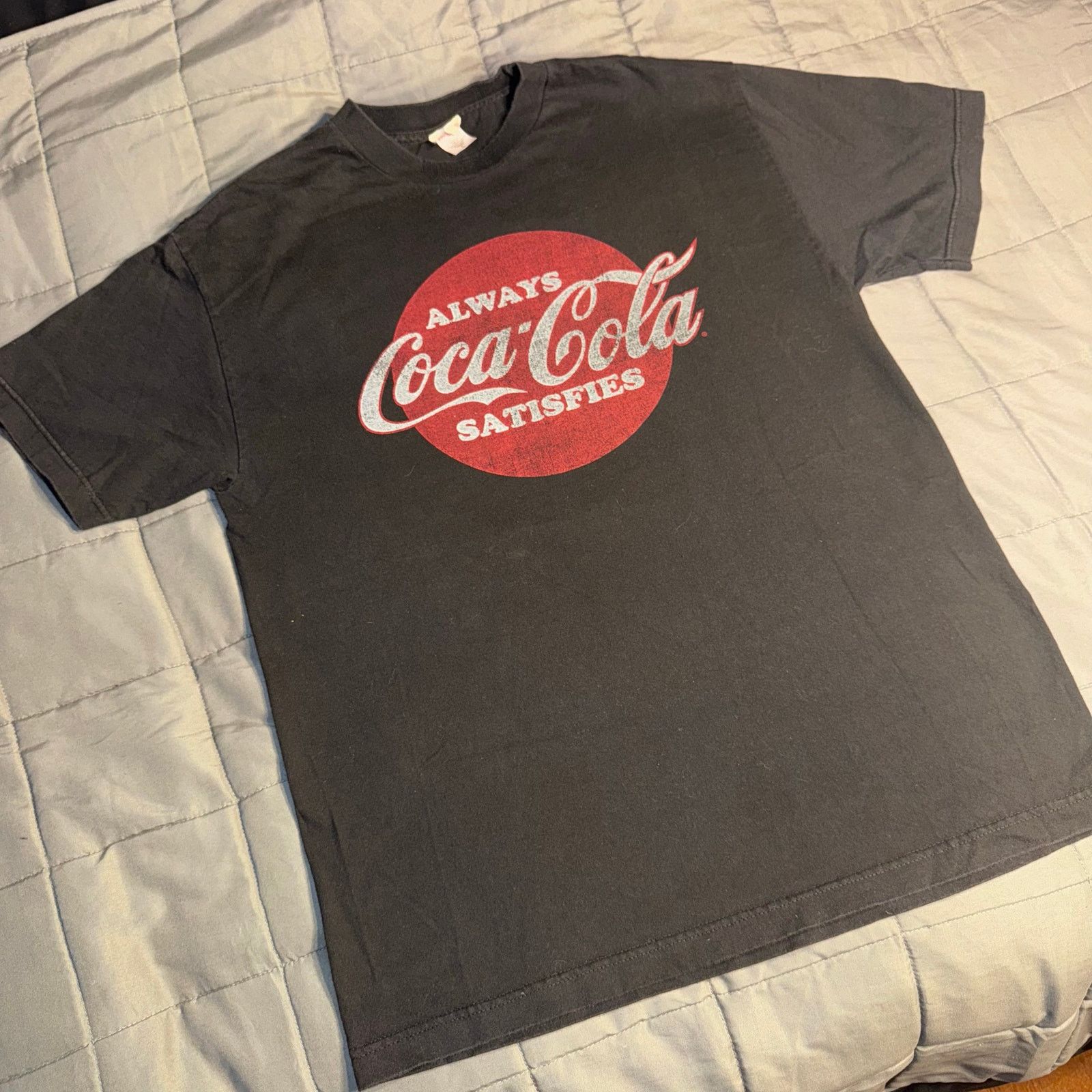 Coca Cola Original Coca-cola T-shirt- coca cola tag- black size L | Grailed