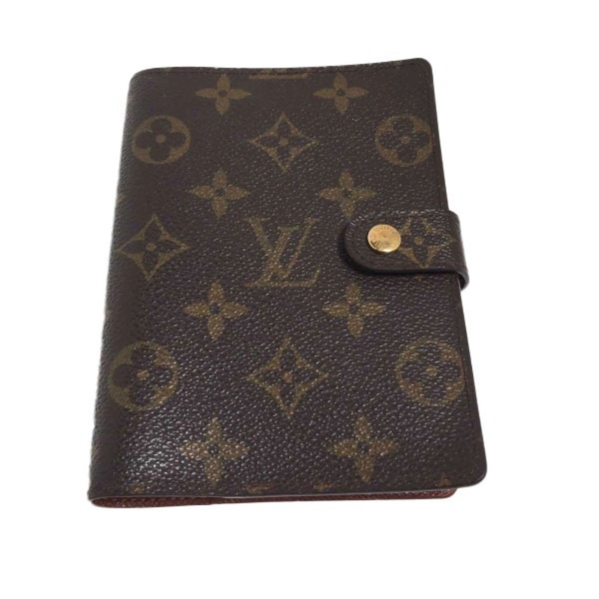 Louis Vuitton LOUIS VUITTON Notebook Cover Monogram Agenda PM R20005 ...