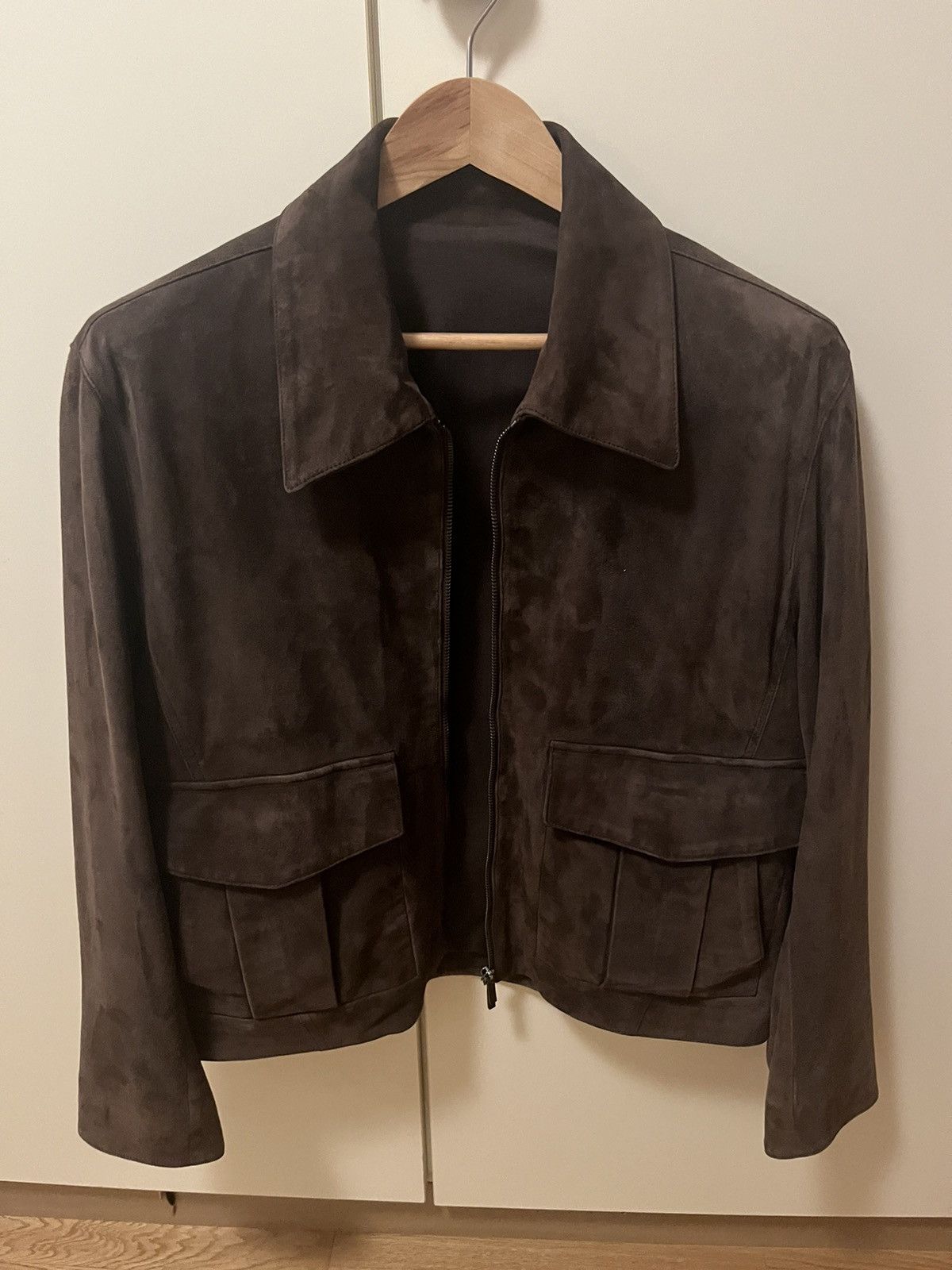 Stoffa Stoffa Suede Flight Jacket | Grailed