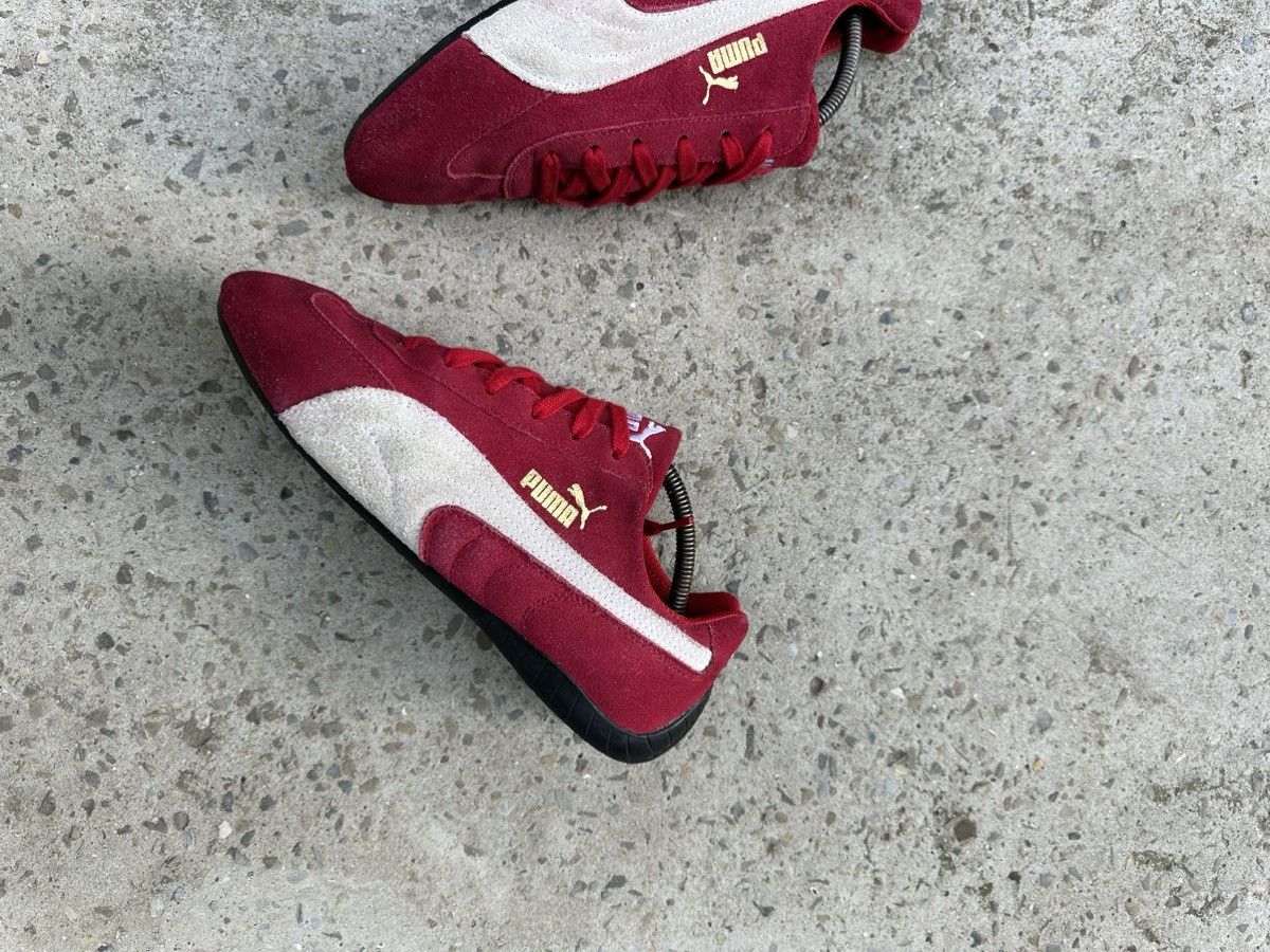 Vintage Red Puma Speedcat Suede Sneakers Shoes Mostro Y3 Vibe | Grailed