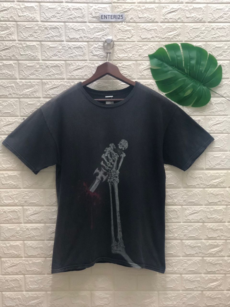 Krew × Vintage vintage KREW Anarchy Skull Affliction Style Skull Dagger | Grailed