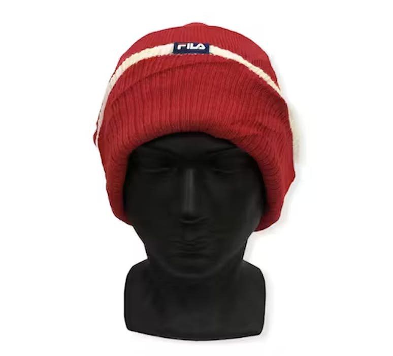 Fila × Hats × Streetwear Vintage Fila Small Logo Beanie Hat | Grailed