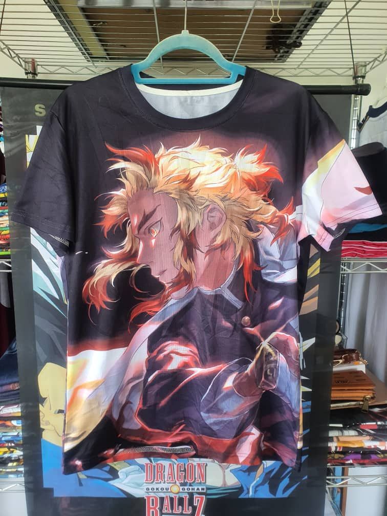 Cartoon Network × Japanese Brand Kyojuro Rengoku Full Graphic Bootleg ...