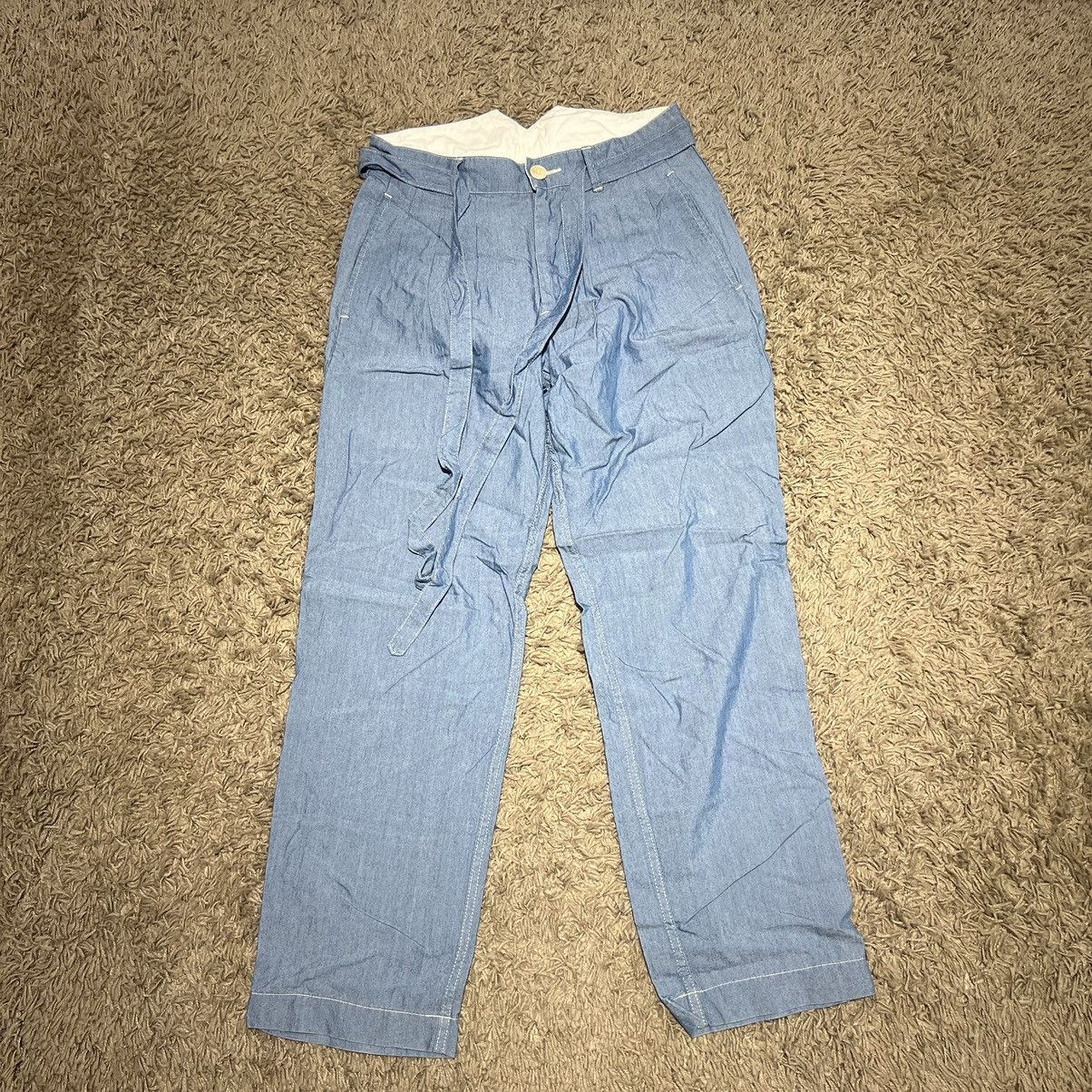 Visvim VISVIM HAKAMA PANTS C/SI CHAMBRAY 19AW SPOT | Grailed