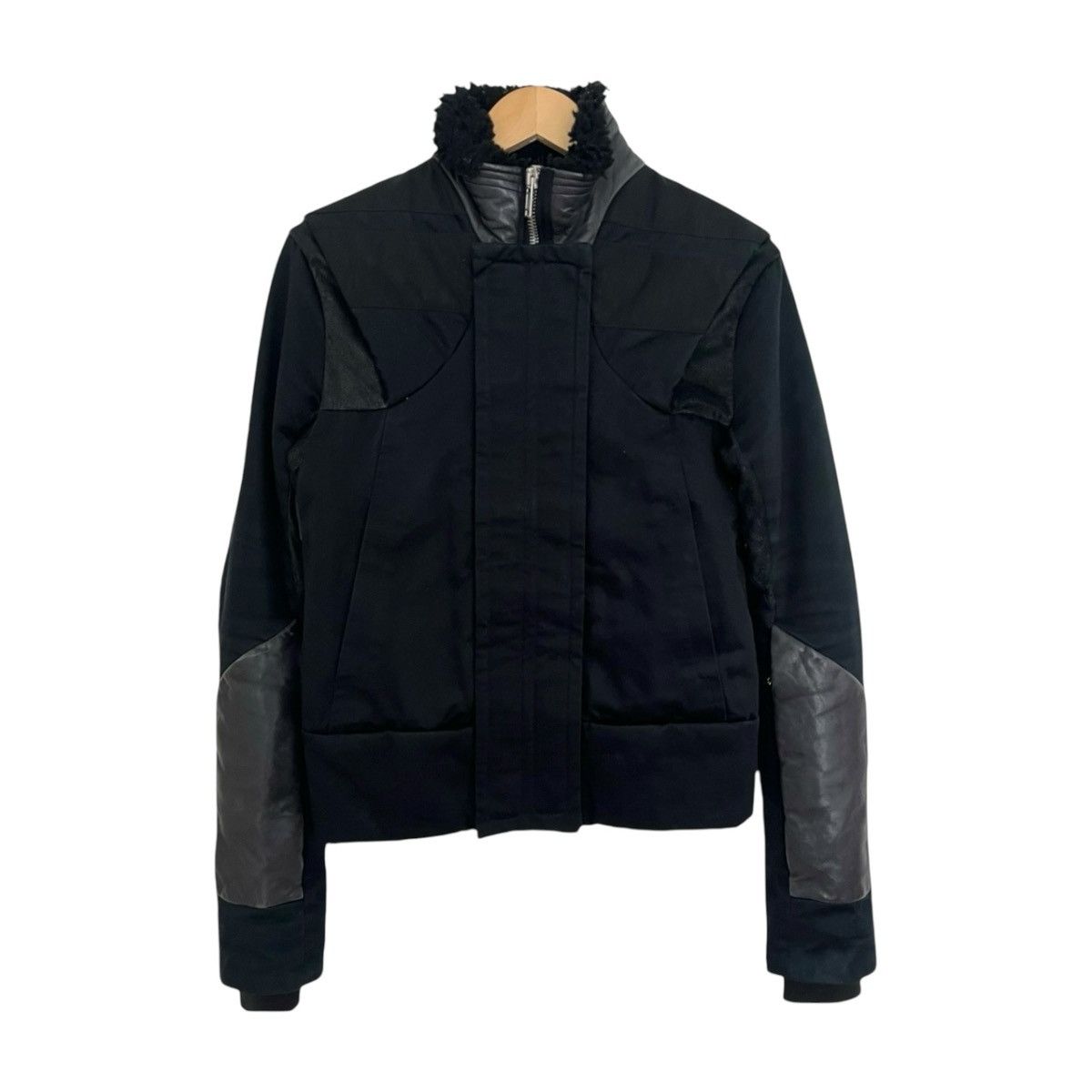 Rick Owens Rick Owen’s fw08 removable placket leather jacket | Grailed