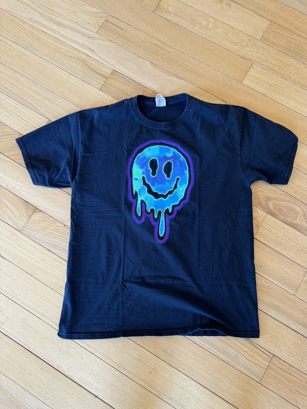 Vintage Vintage melting smiley face 90s Nirvana | Grailed