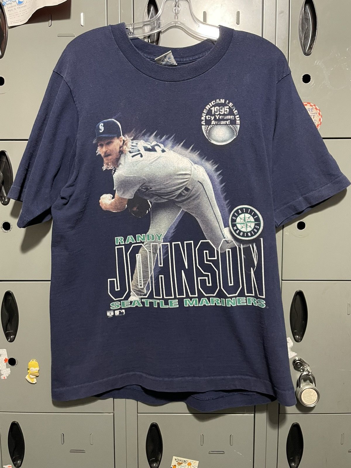 MLB × Salem Sportswear × Vintage 1995 Randy Johnson baseball Seattle ...