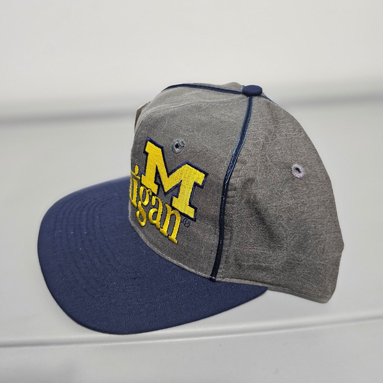 The Game Vintage 1980s University Of Michigan Wolverines Snapback Hat ...