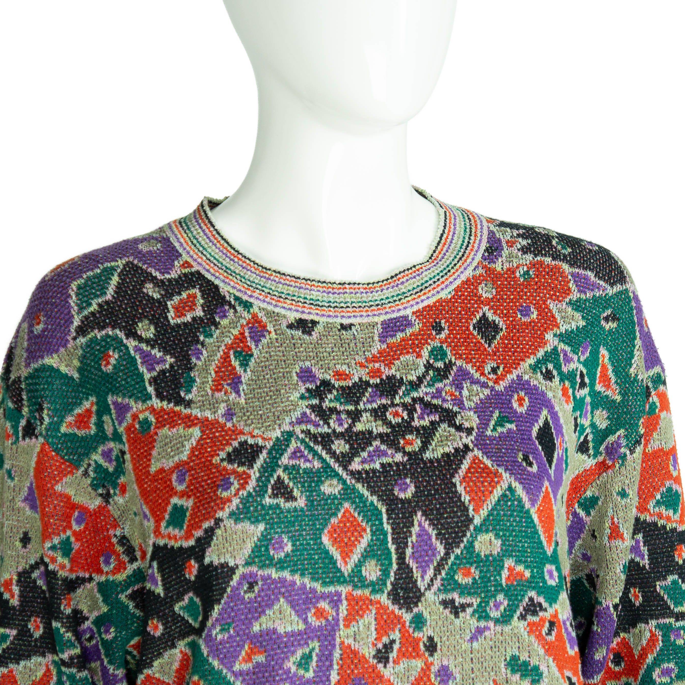 Missoni MISSONI Sport Sweater Multi Color Vintage 90s | Grailed