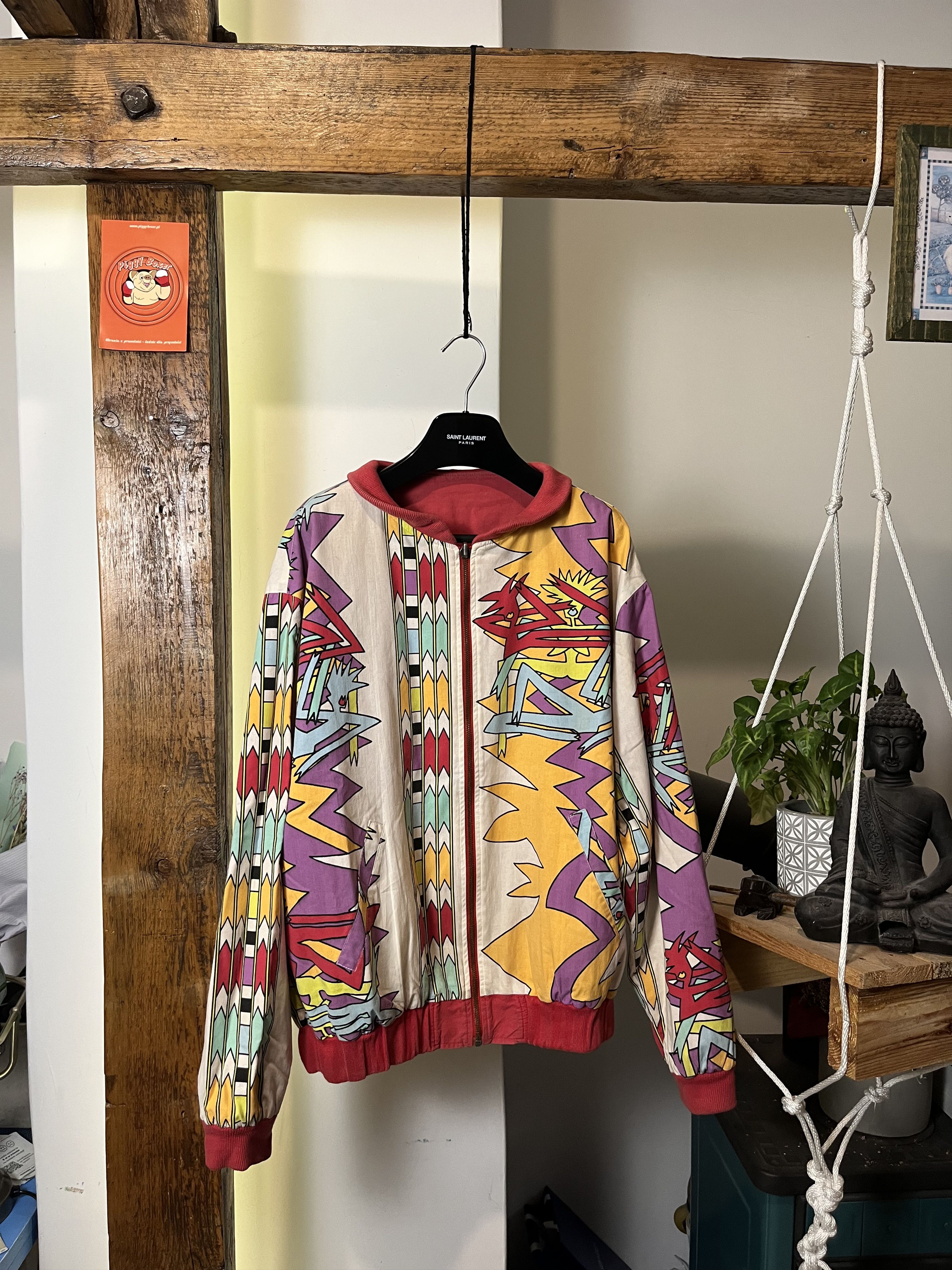 Art × Avant Garde × Vintage 90s Chiemsee Reversible Rersvible Jacket ...