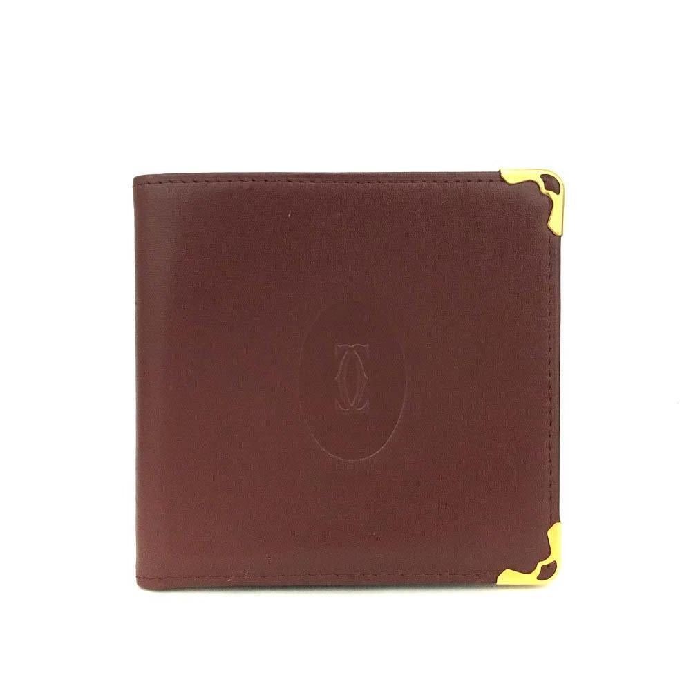 Cartier Must De Cartier Leather Bifold Wallet | Grailed