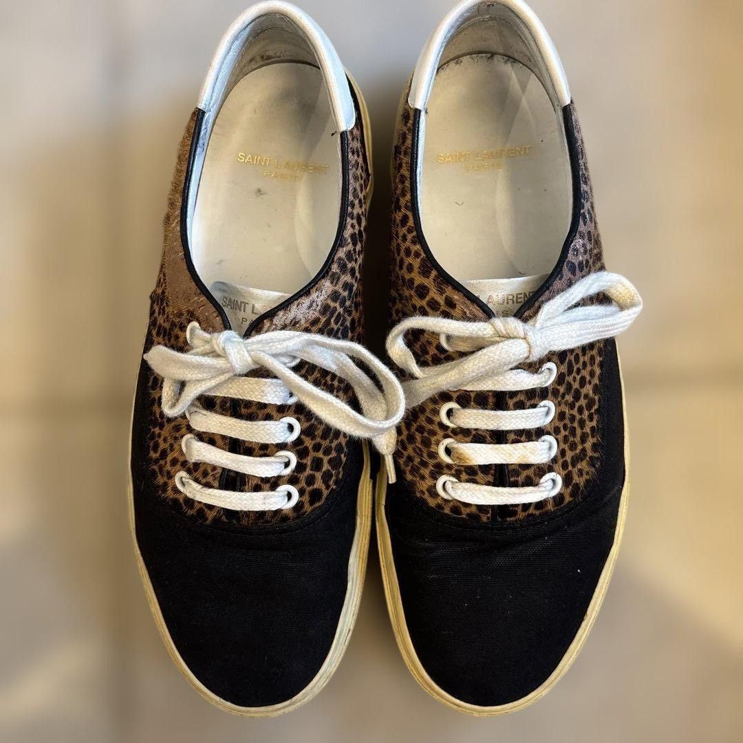 Saint Laurent Paris Saint Laurent Cheetah Sneakers | Grailed