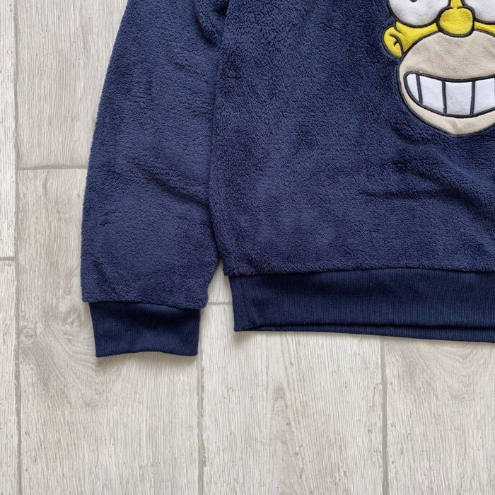 The Simpsons The Simpsons Fleece Sweatshirt Embroidery Homer logo | Grailed