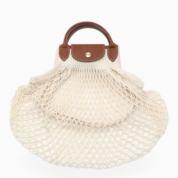 Longchamp Longchamp Ecru La Pliage Filet Small | Grailed