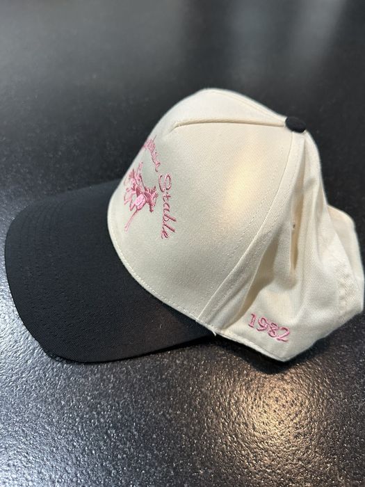 Siegelman Stable Cream/Black/Pink Siegelman Stables Hat | Grailed