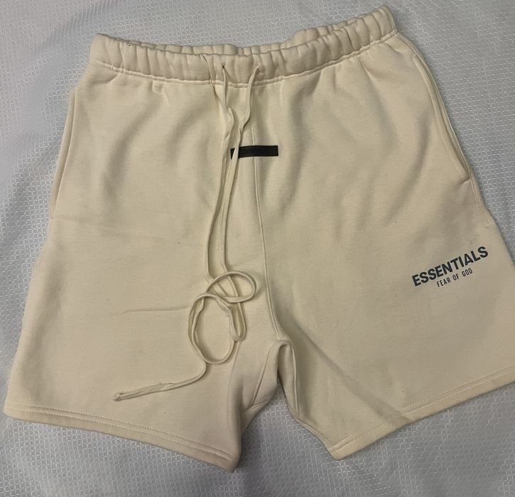 Essentials Fear Of God Essential Shorts Buttercream | Grailed