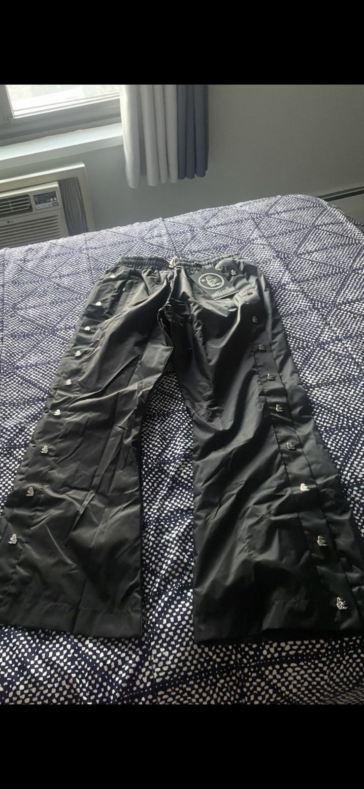 HELLSTAR Hellstar Waxed Nylon Pants | Grailed