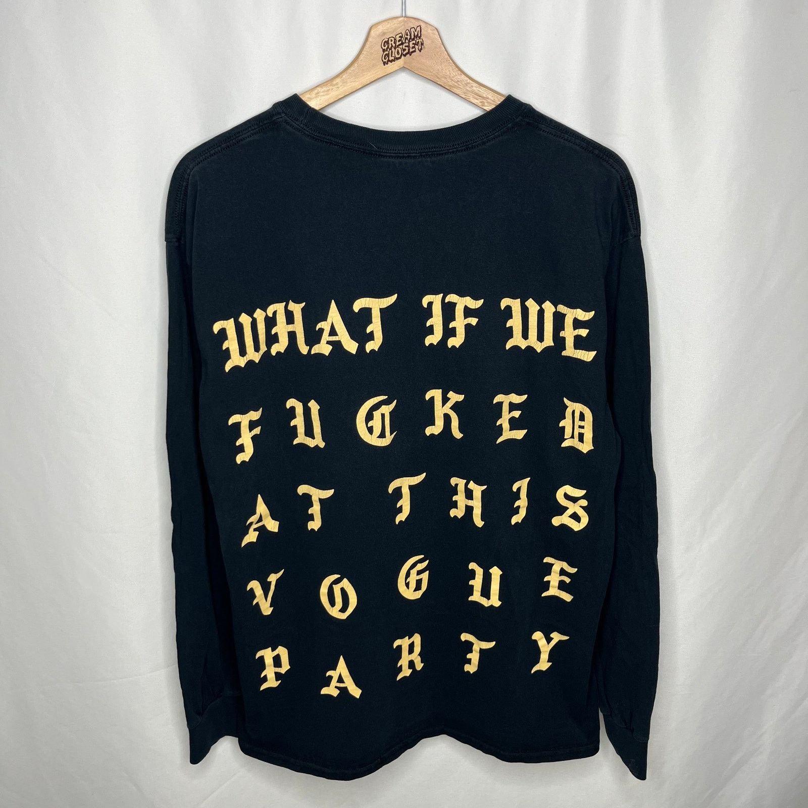 Kanye West Vogue Party Life of Pablo Paris Pop Up Hip Hop Tour Merch ...