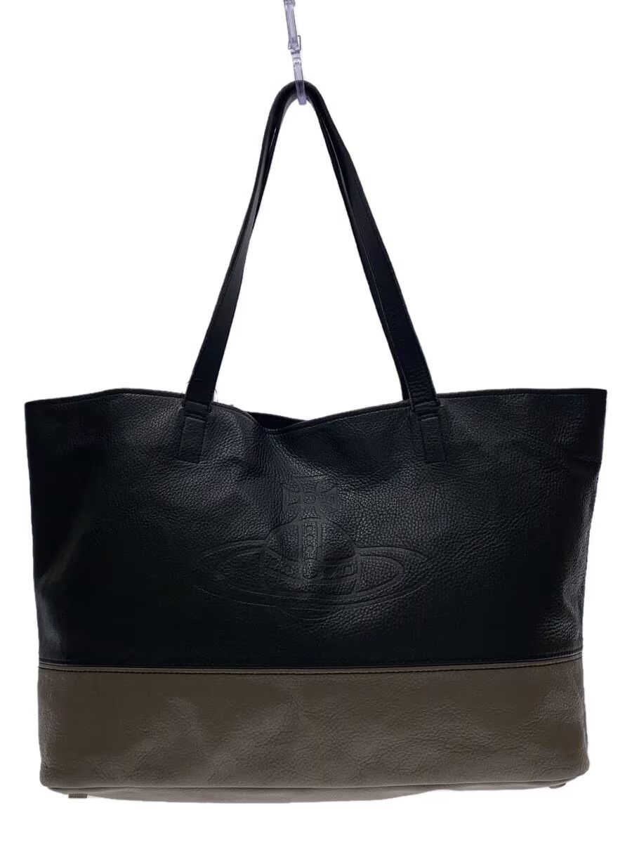 Vivienne Westwood Orb Embossed Leather Tote Bag | Grailed