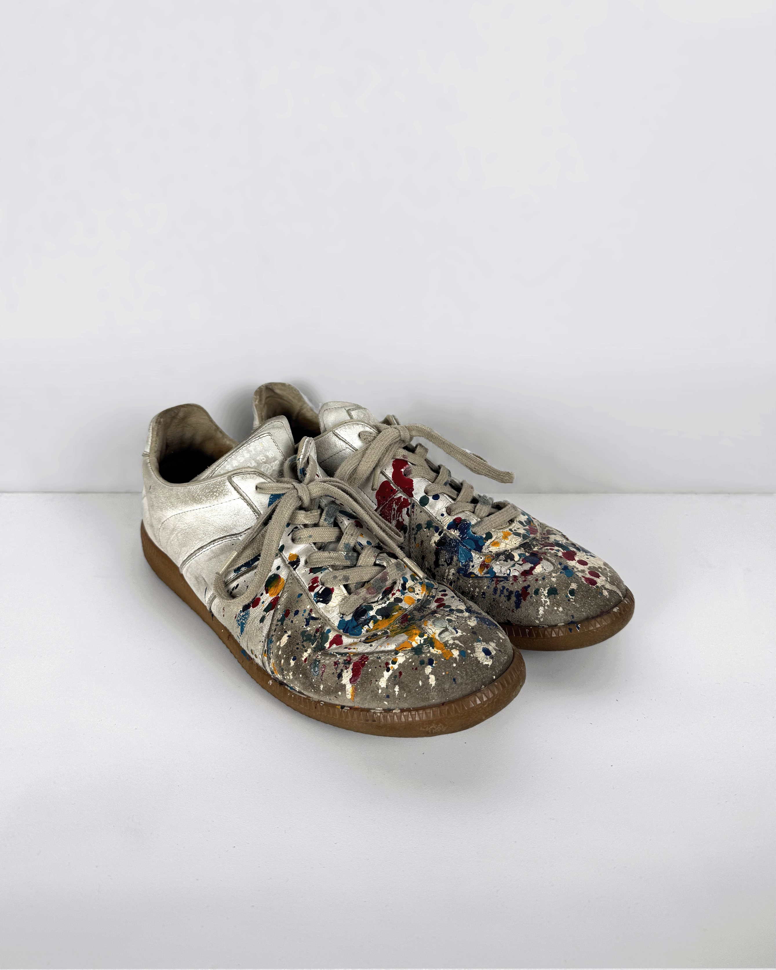 Maison Margiela Maison Margiela Paint Splatter Replica GAT Sneakers ...