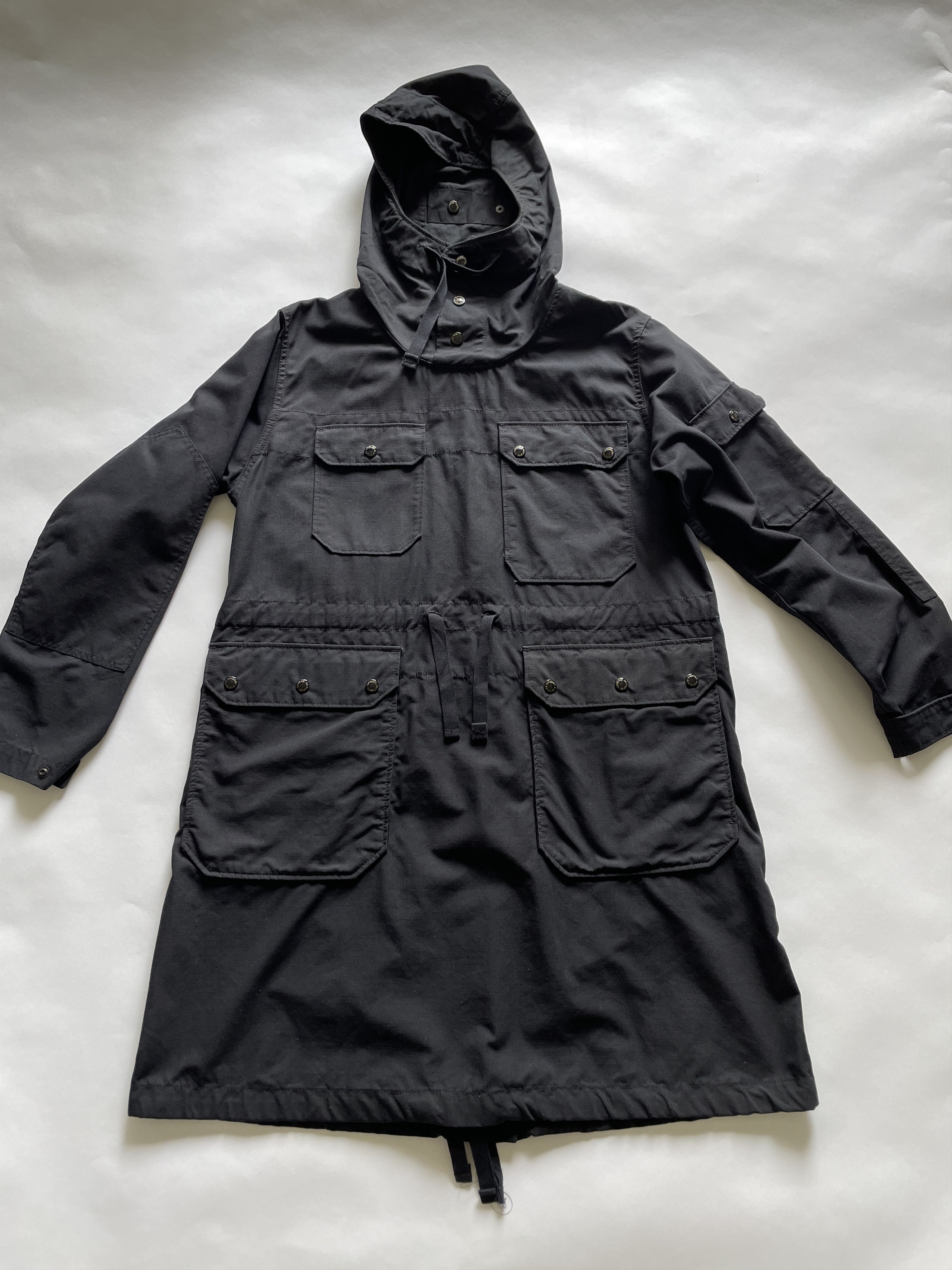 Engineered Garments Engineered Garments Overhead Parka NYCO Ripstop ...