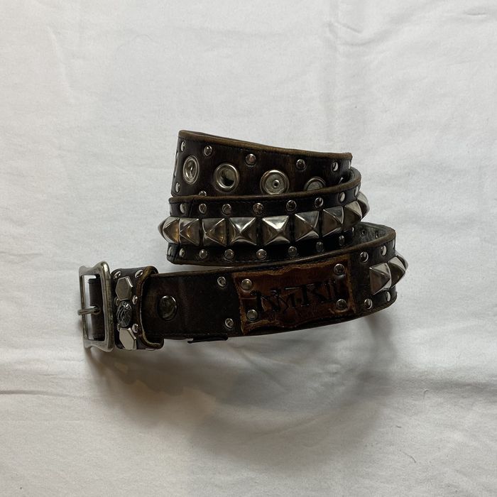 KMRii Kmrii studded leather belt | Grailed