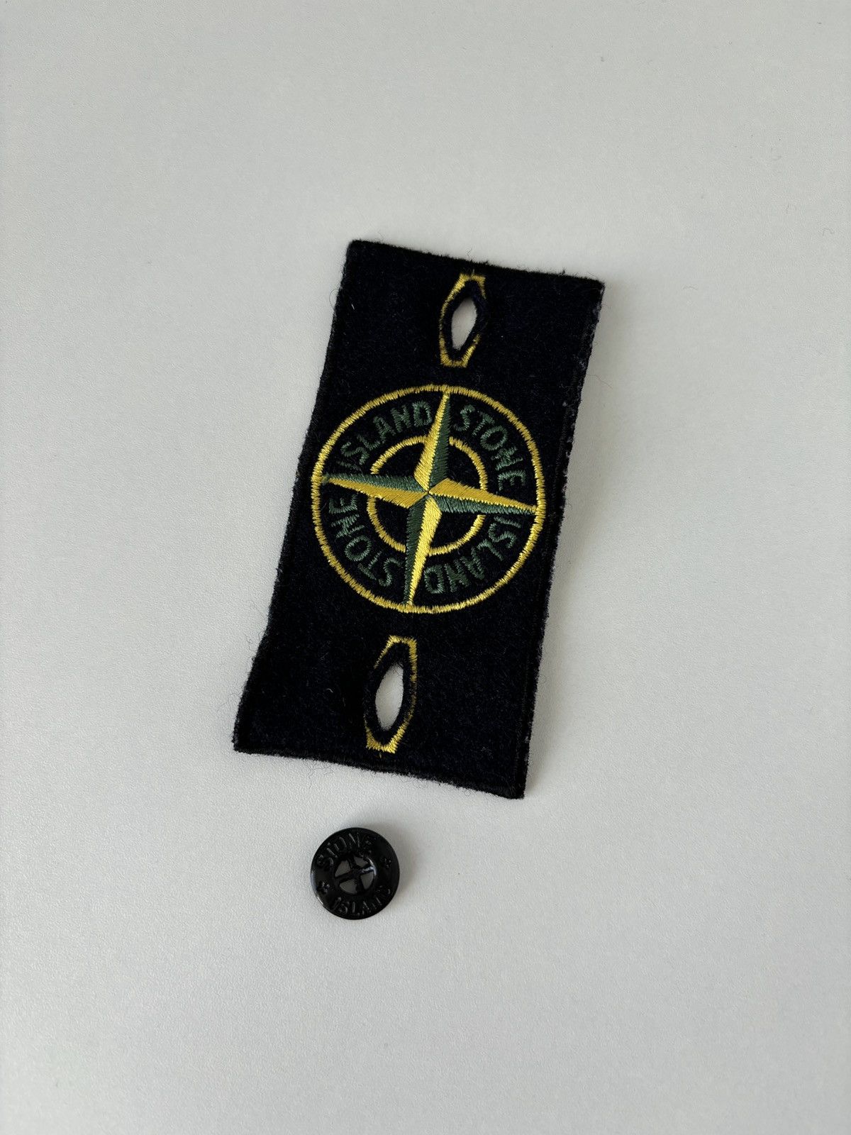 Stone Island Stone Island Badge + 1 Button | Grailed