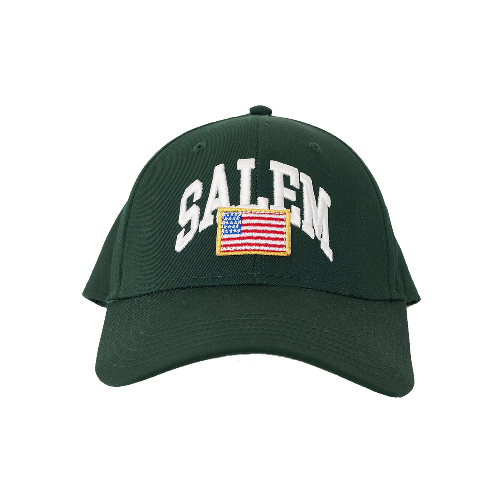 Drain Gang Salem S4lem Flag Hat Green | Grailed